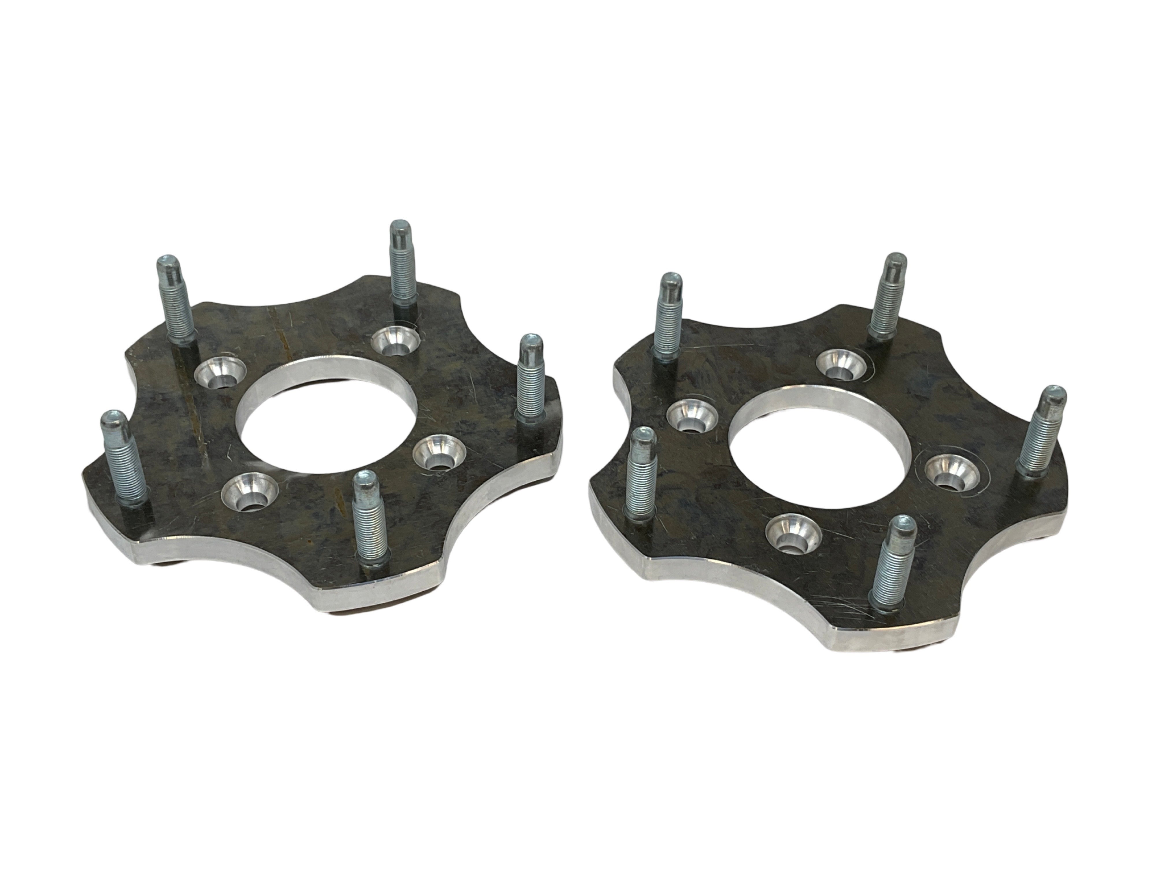Wheel Adapter 4x130mm drum to 5x205mm Wheel Billet 6061-T6 5/8 Aluminu ...