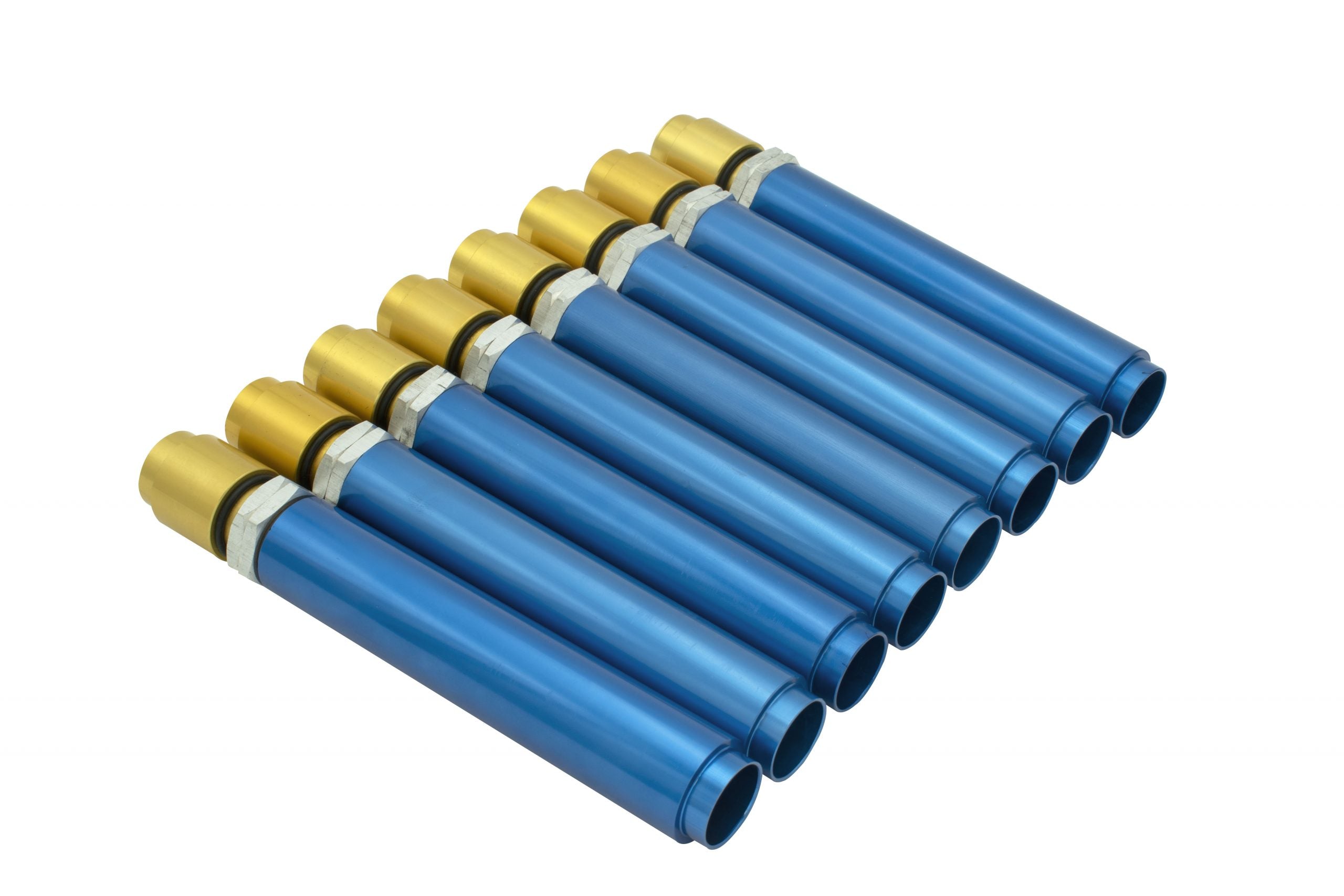 Empi Blue Threaded Adjustable Push Rod Tube Set for VW Type 1 - 8 Pack ...