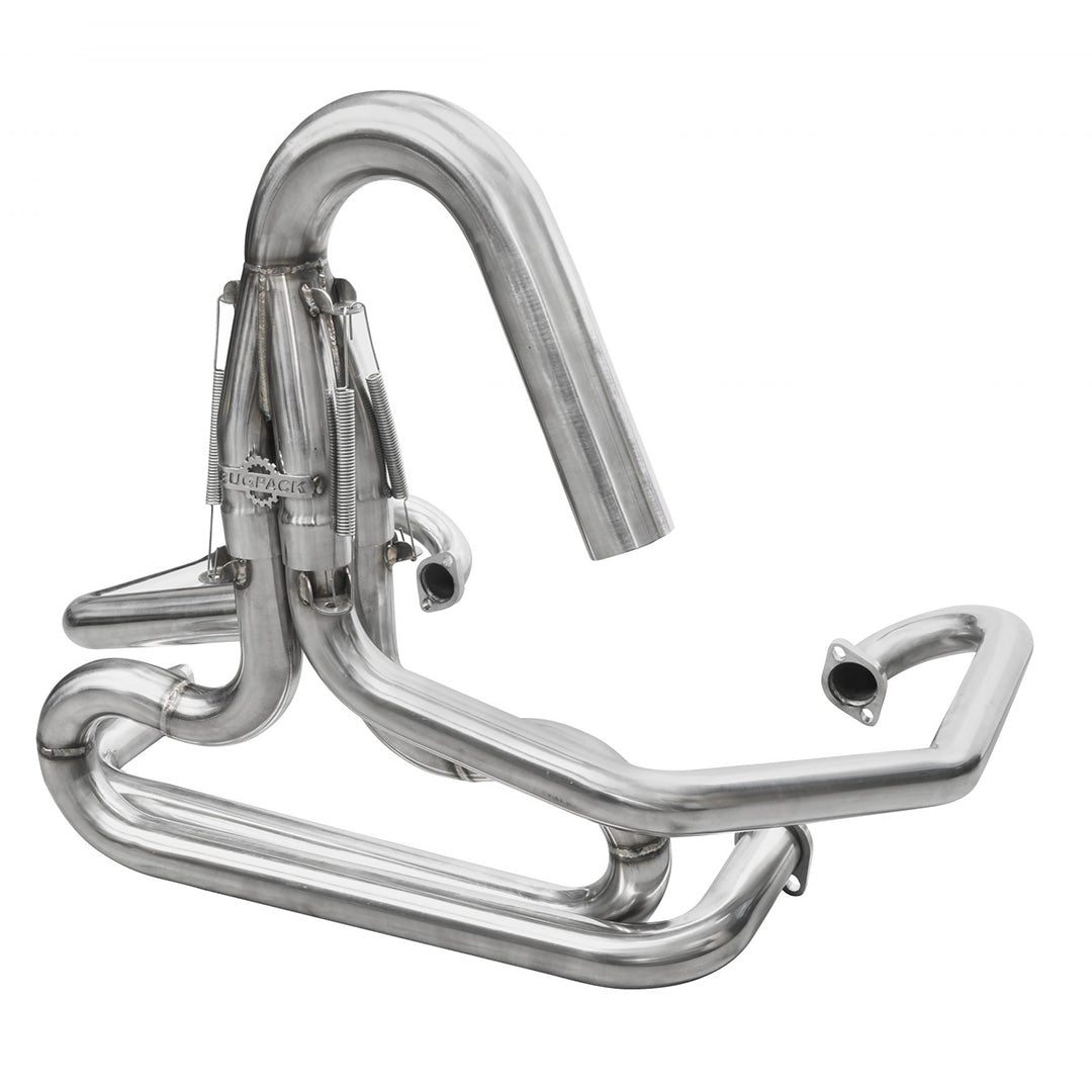 Bugpack Stainless 1-1/2 Inch Competition Exhaust w/U-Bend Stinger - B2 ...