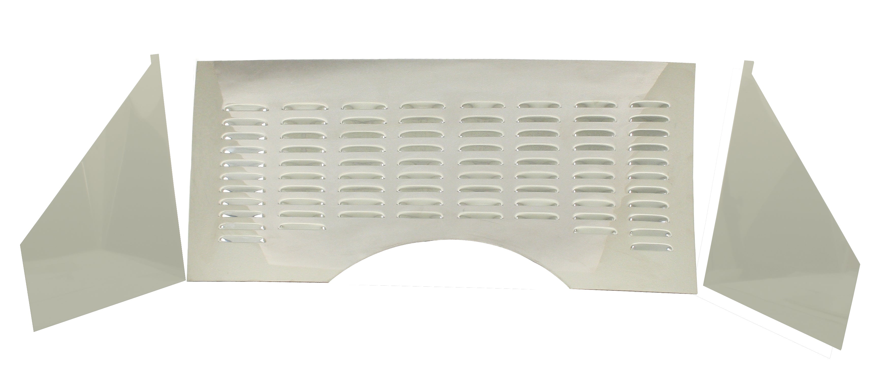 3 PIECE STAINLESS LOUVERED FIREWALL – DuneBuggyWarehouse.com