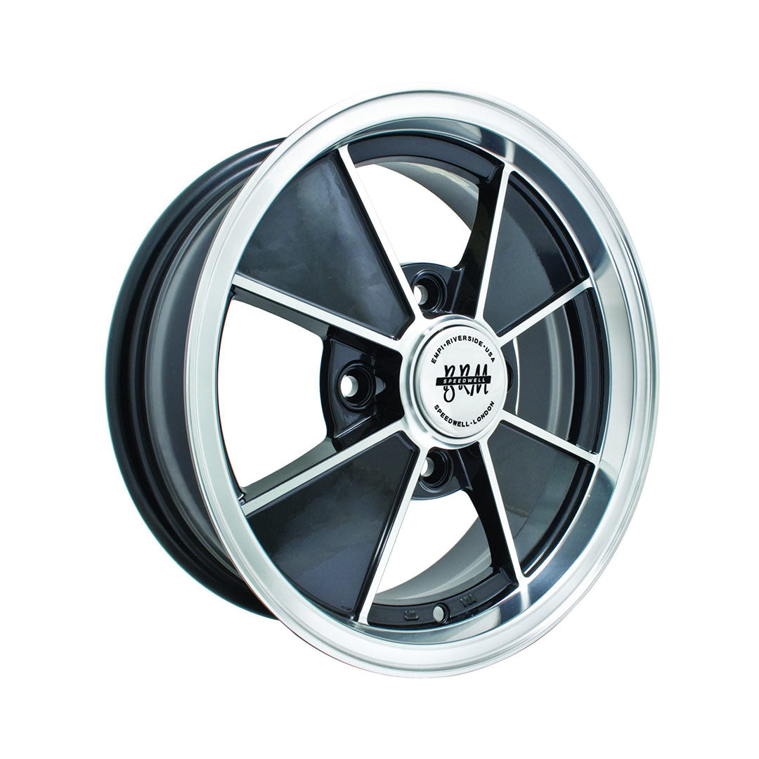 BRM Style Gloss Black 4x130 15x4.5 Inch Wheel Each - 00-9734-0 ...
